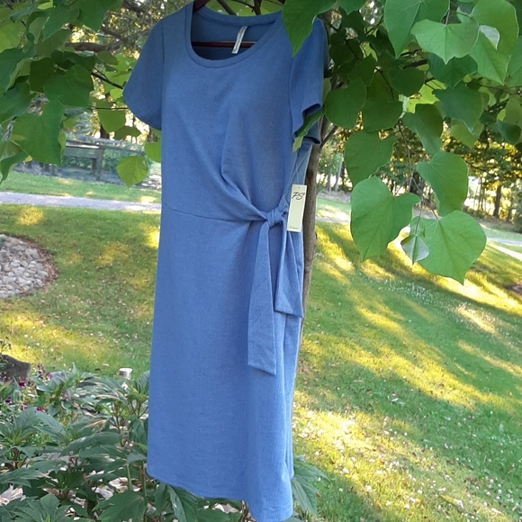 Perceptions | Dresses | Med Blue Dress | Poshmark